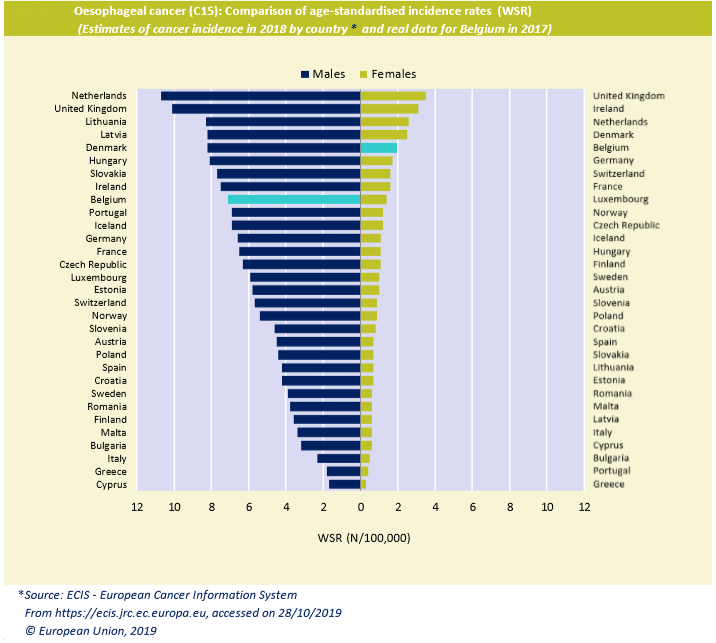 Newsletter IRA II - Cancers de l’œsophage | Institut Roi Albert II
